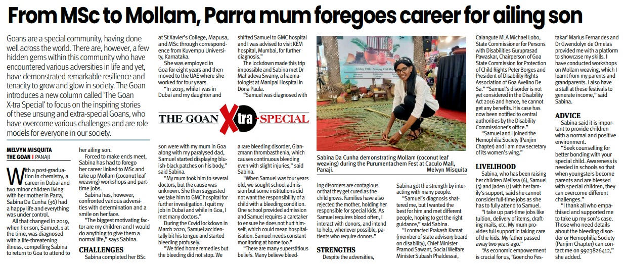 The Goan EveryDay: After The Goan report, outpouring of support to Sabina