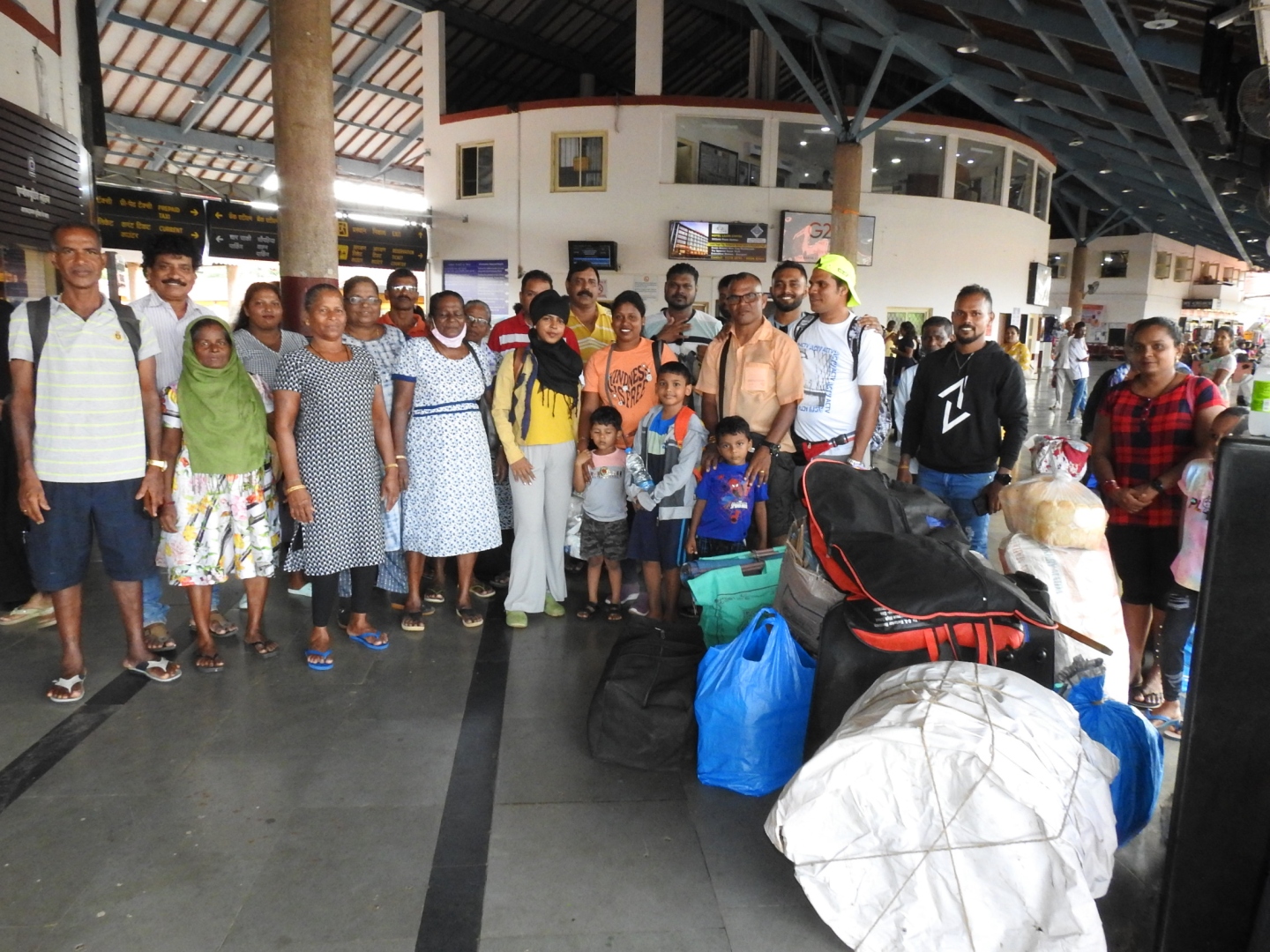 The Goan EveryDay: Rush at Margao railway station as first batch of ...