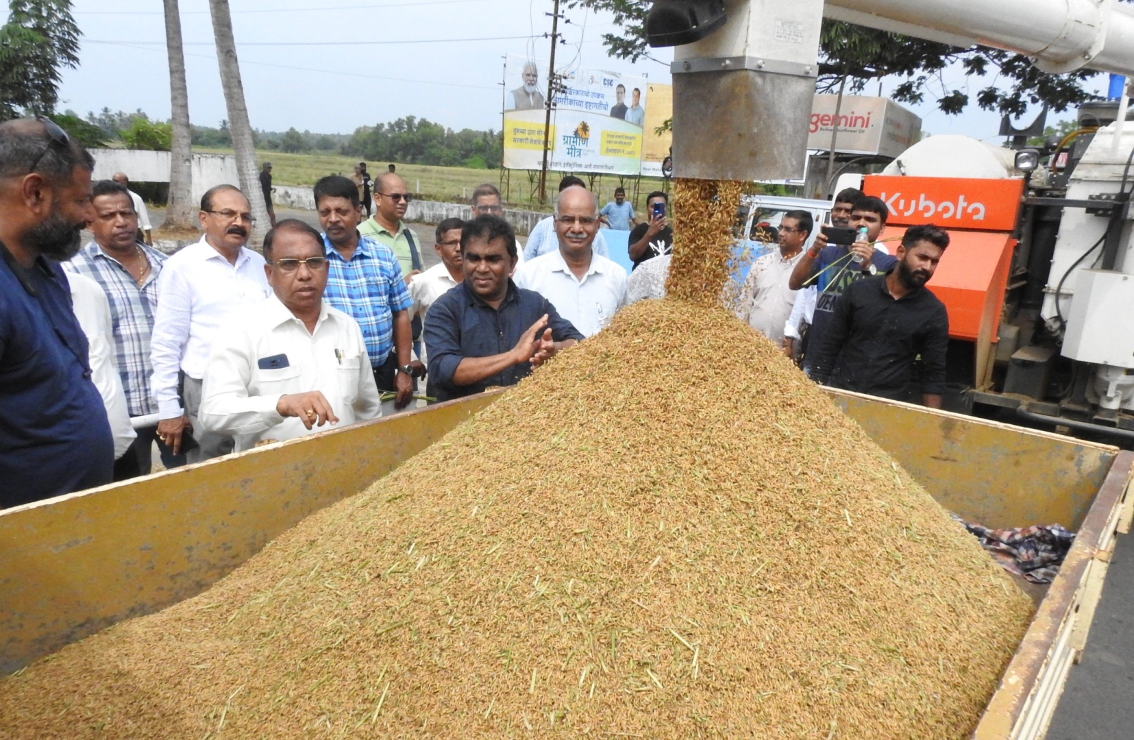 The Goan EveryDay: 250 farmers revive 50 ha of paddy fields at Chinchinim