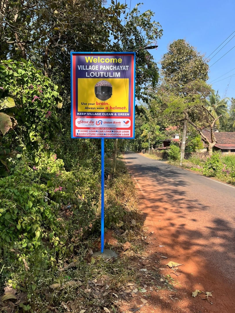 The Goan EveryDay: Signboards conveying social messages installed in ...