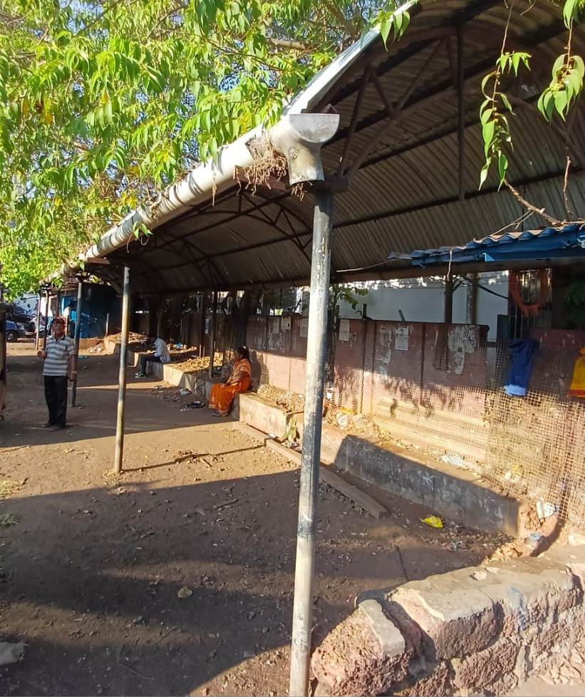 The Goan EveryDay: Bus shed at Margao Old bus stand lying neglected for ...