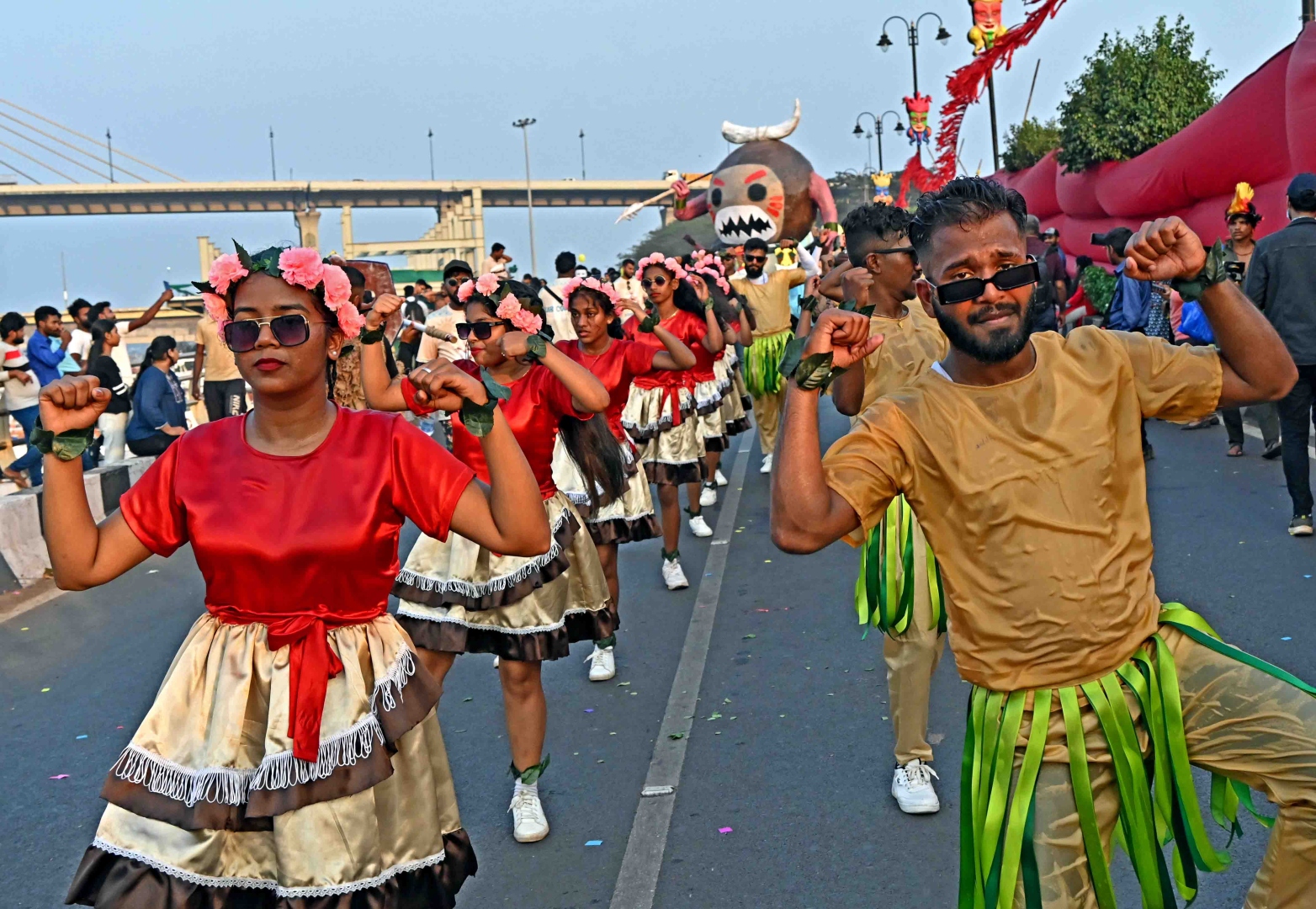 The Goan EveryDay: Traditional float parade in Panaji ushers in Carnival