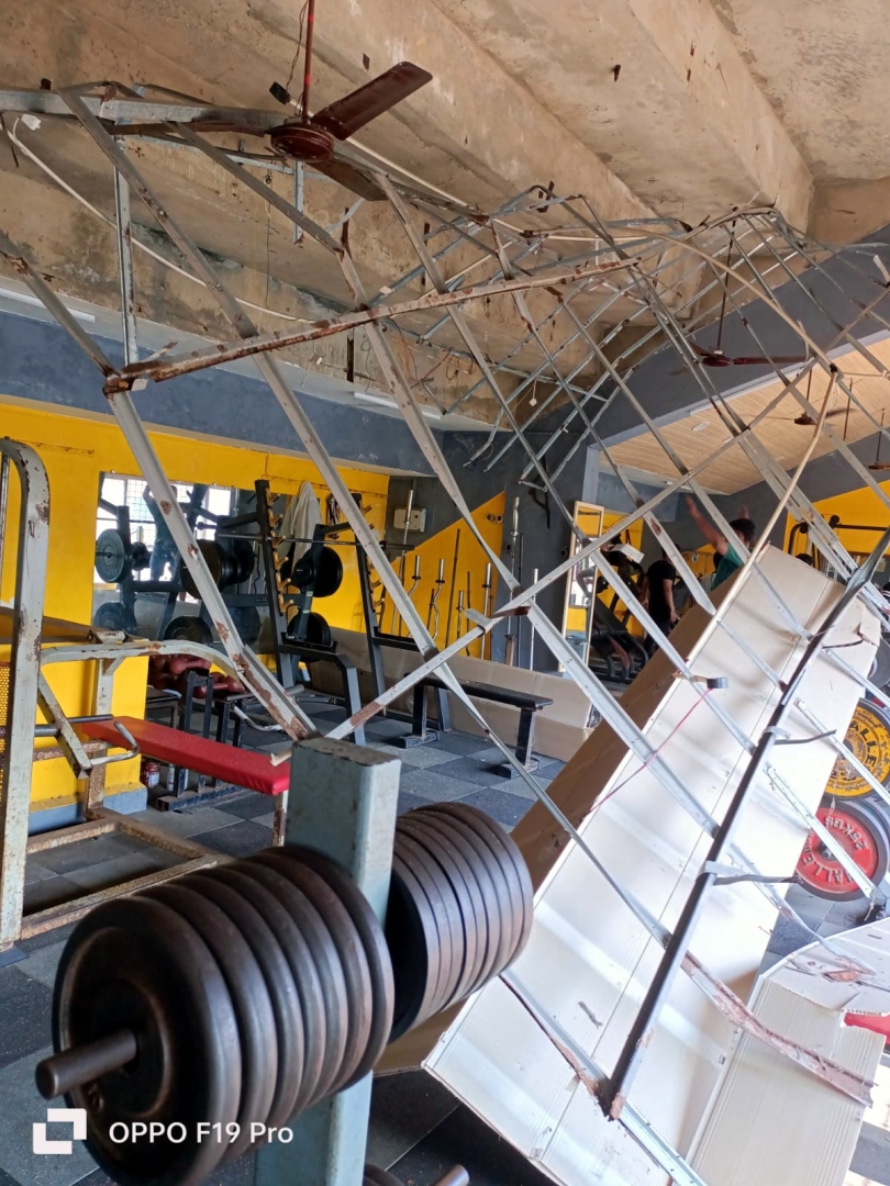 The Goan EveryDay: Lucky escape for many as false ceiling collapses at ...