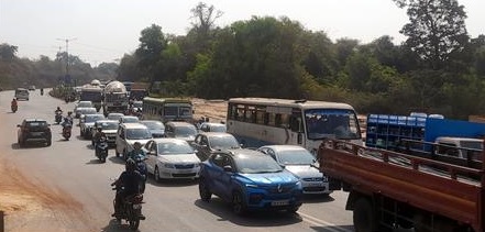 The Goan EveryDay: Govt criticised for traffic jams at Chimbel junction
