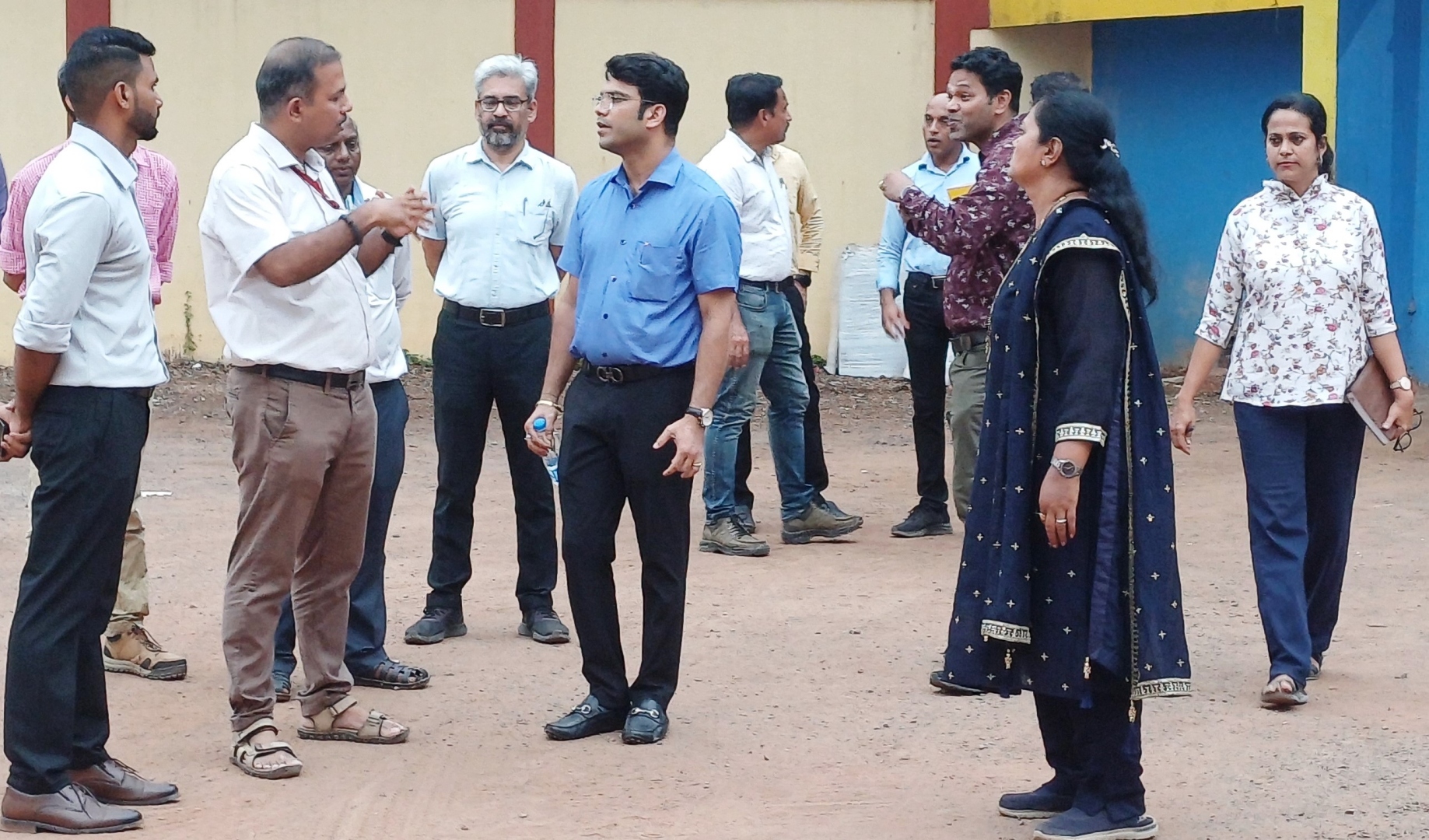 The Goan EveryDay: Chief Electrical Engg visits Aquem ahead of major ...