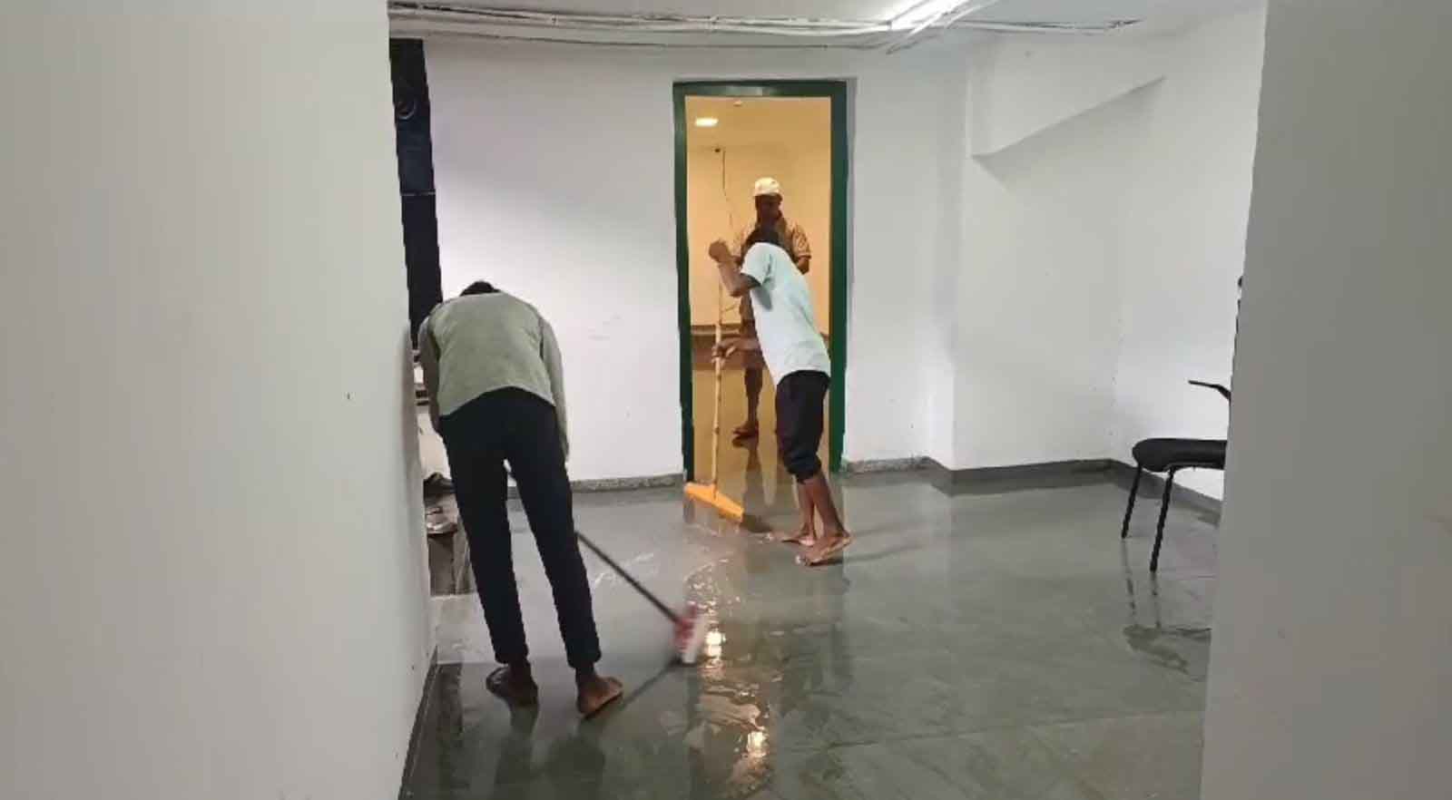 The Goan EveryDay: Kala Academy premises waterlogged