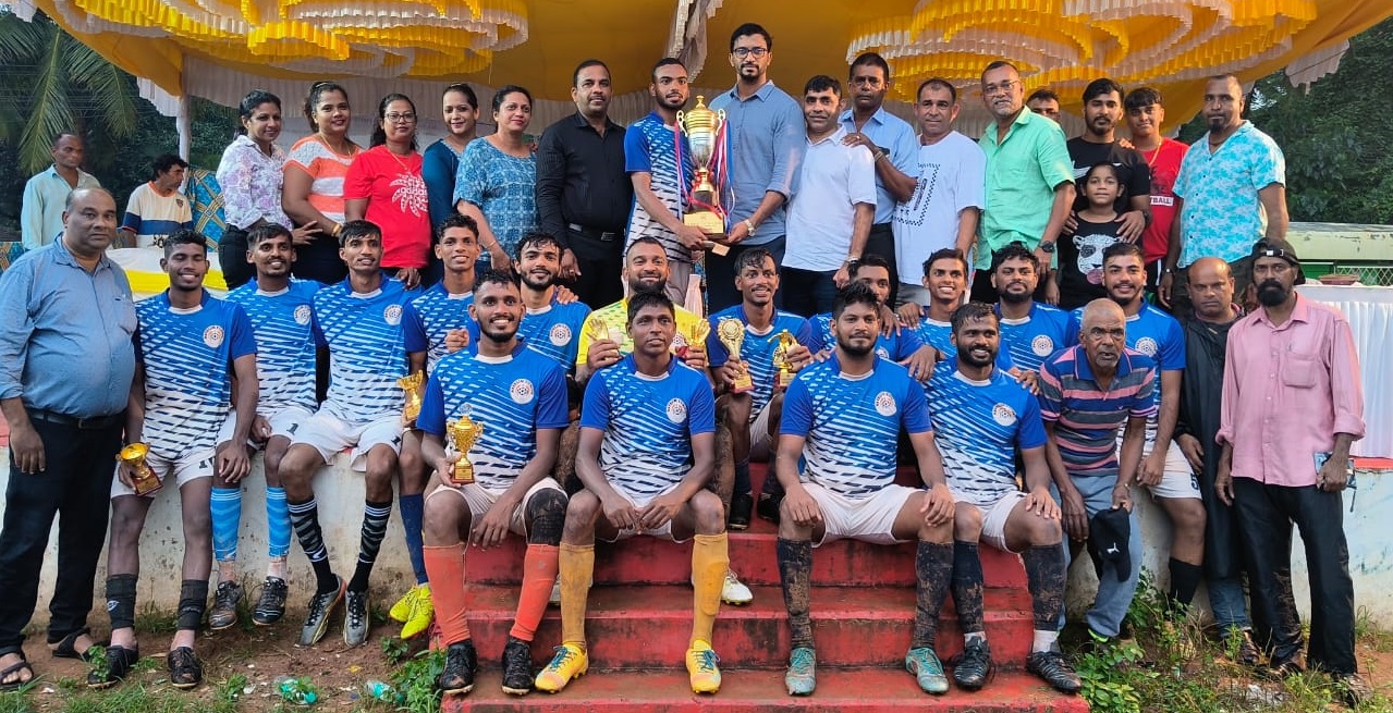 The Goan EveryDay: ﻿Navelim Villagers Union clinch St Sebastian Trophy