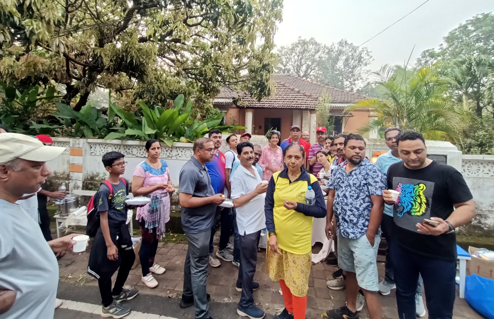 The Goan EveryDay: Steps of faith: 1,000 walking pilgrims from Upper ...