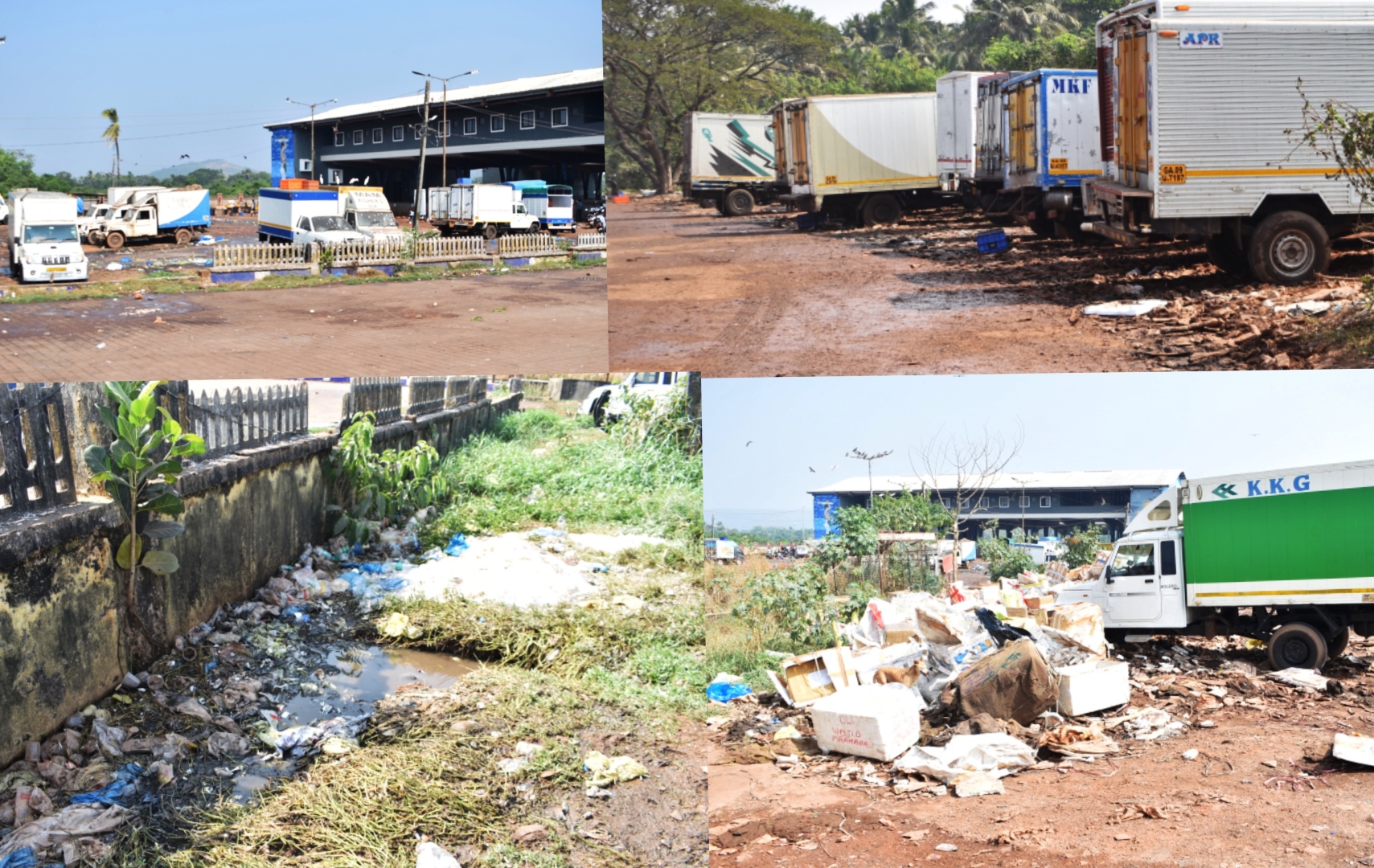 The Goan EveryDay: Locals slam foul odour emitted outside wholesale ...