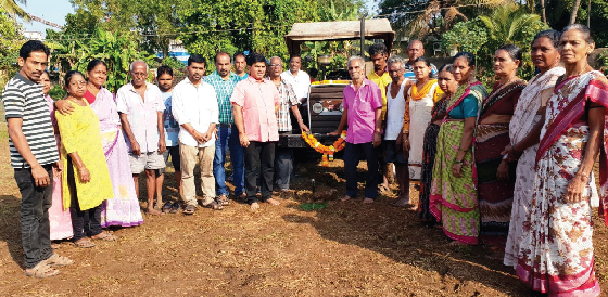 The Goan EveryDay: Tilling of farm land begins at Mestawada in Vasco
