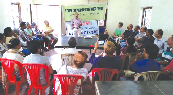 The Goan EveryDay: World Water Day: Tivim villagers take stock of their ...