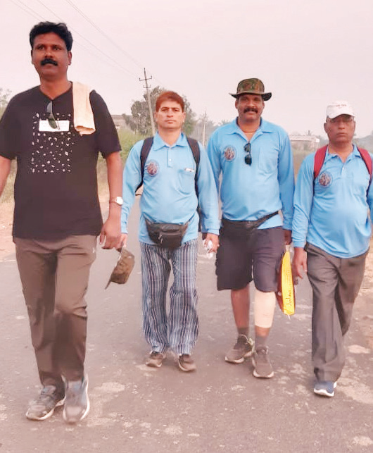 The Goan EveryDay: Pilgrimage walk from Kolhapur, Belagavi to seek ...