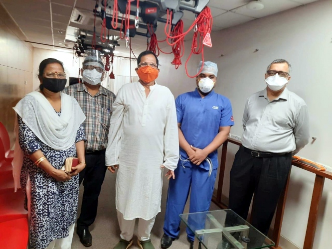 The Goan EveryDay: Shripad visits Manipal hospital for CT scan, chest ...