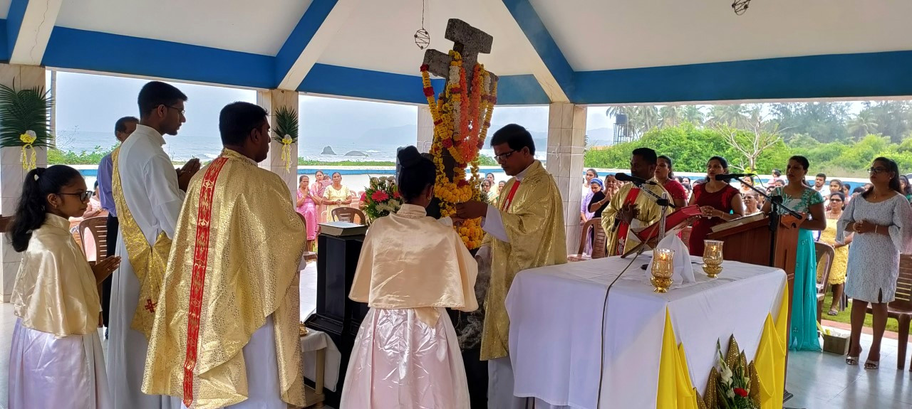 The Goan EveryDay: Feast of Holy Cross celebrated in Agonda