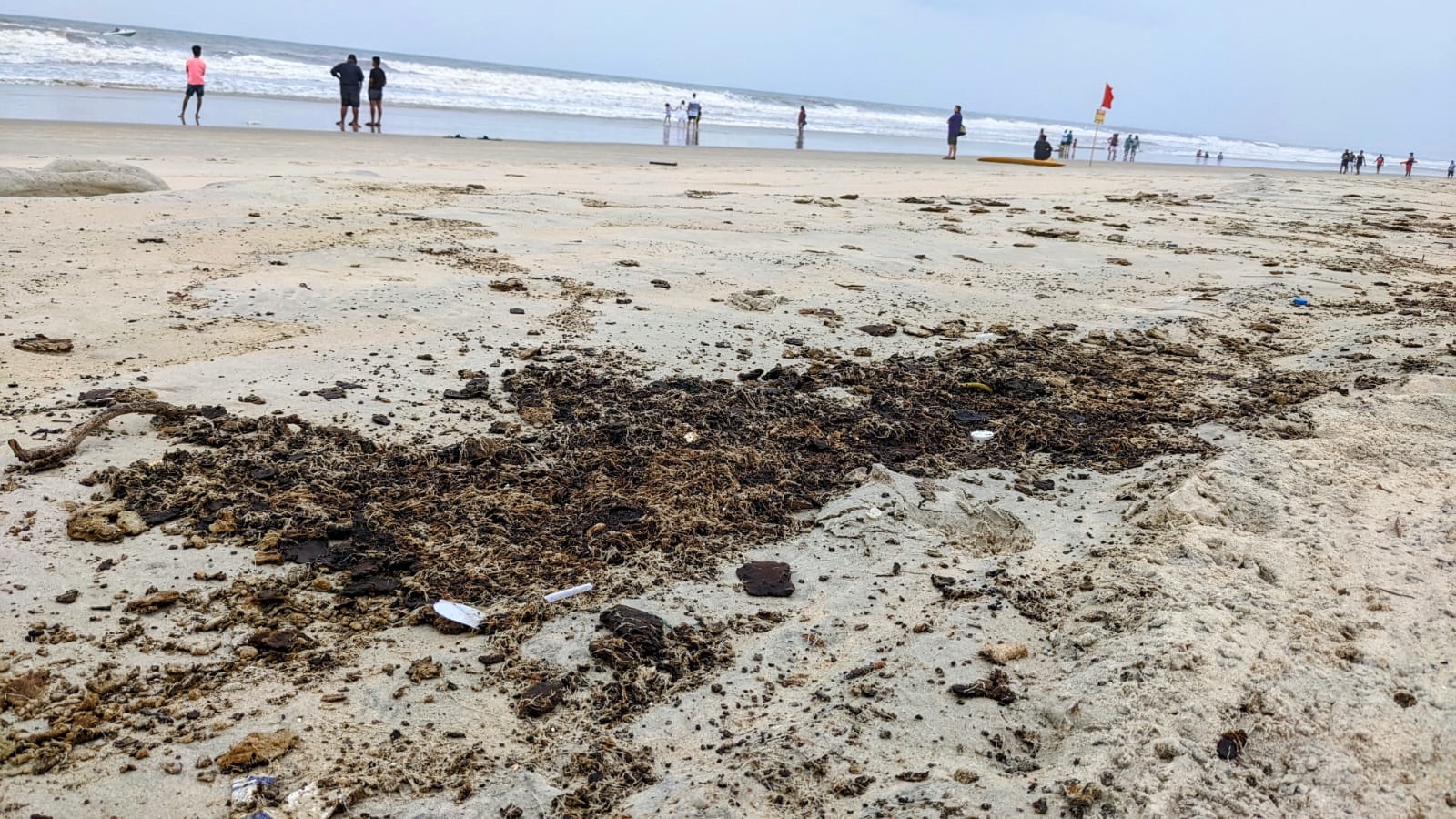 The Goan EveryDay: Tarball menace comes to haunt Salcete coastline