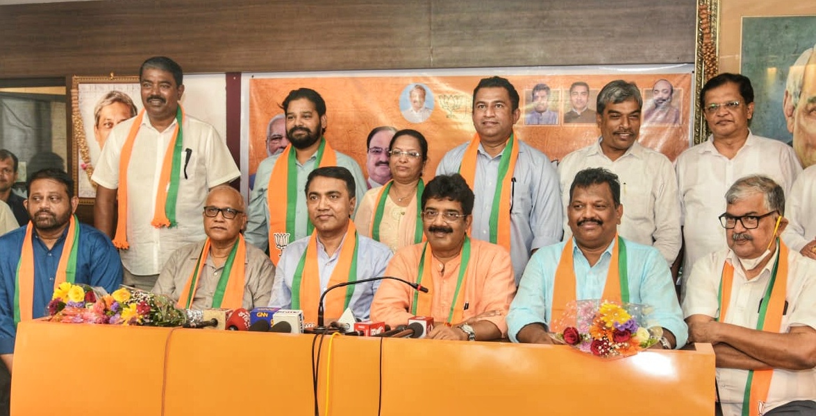 The Goan EveryDay: CONGRESS CHHODO, BJP JODO AGAIN