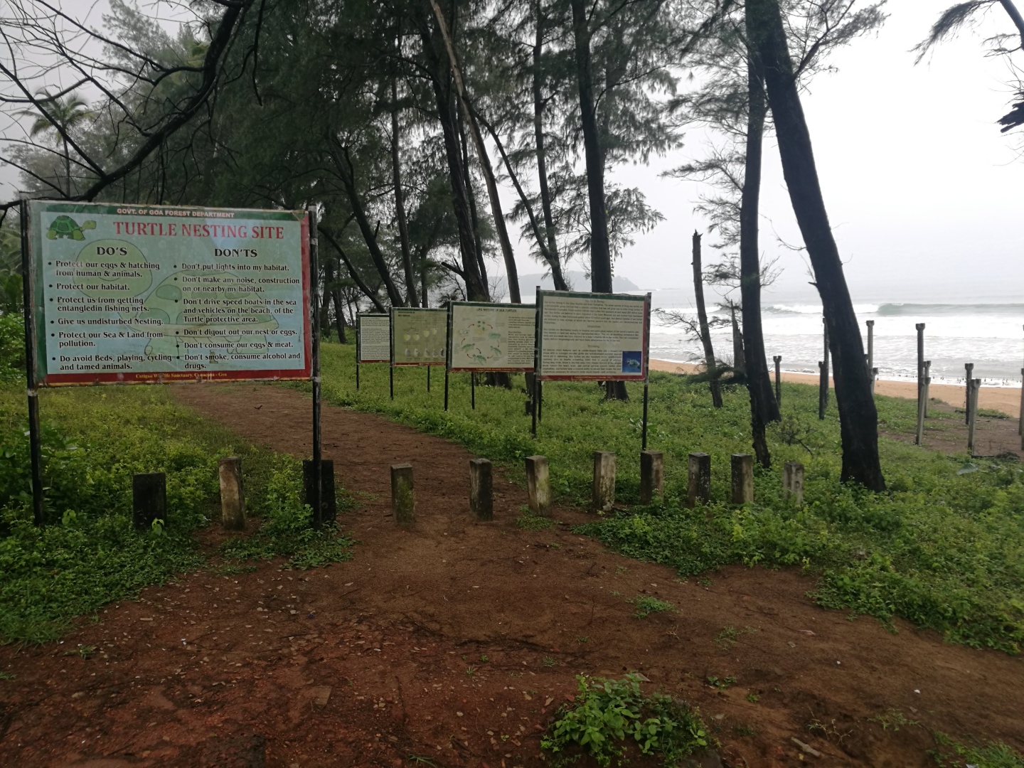 The Goan EveryDay: South Goa Marine Range HQ yet to come up in Galgibaga