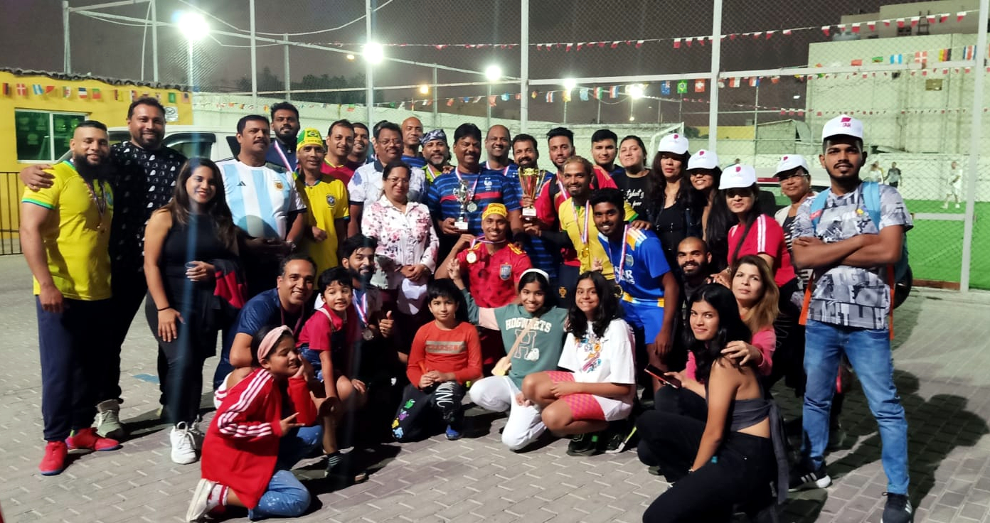 The Goan EveryDay: Goans play football in Qatar to mark Feast