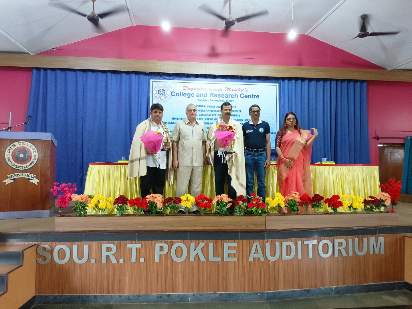 The Goan EveryDay: Felicitation function held at DMC