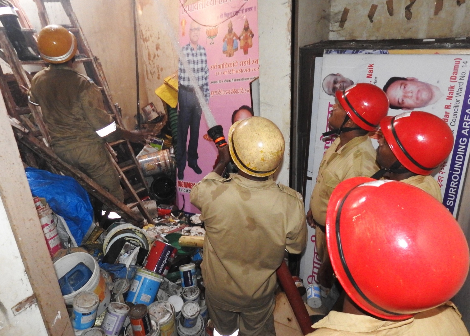 The Goan EveryDay: Fire breaks out at shop in Margao’s new market area