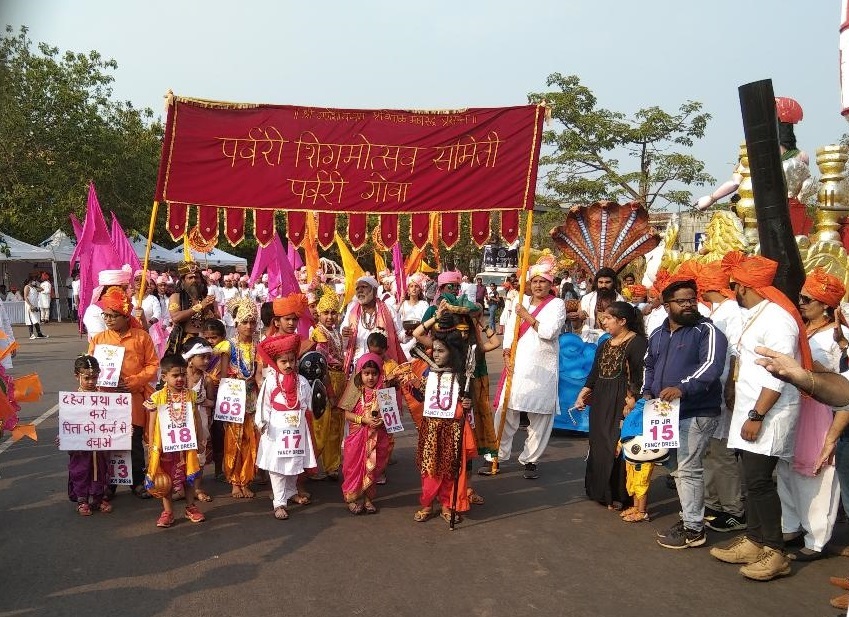 The Goan EveryDay: Porvorim Shigmotsav parade enthralls thousands