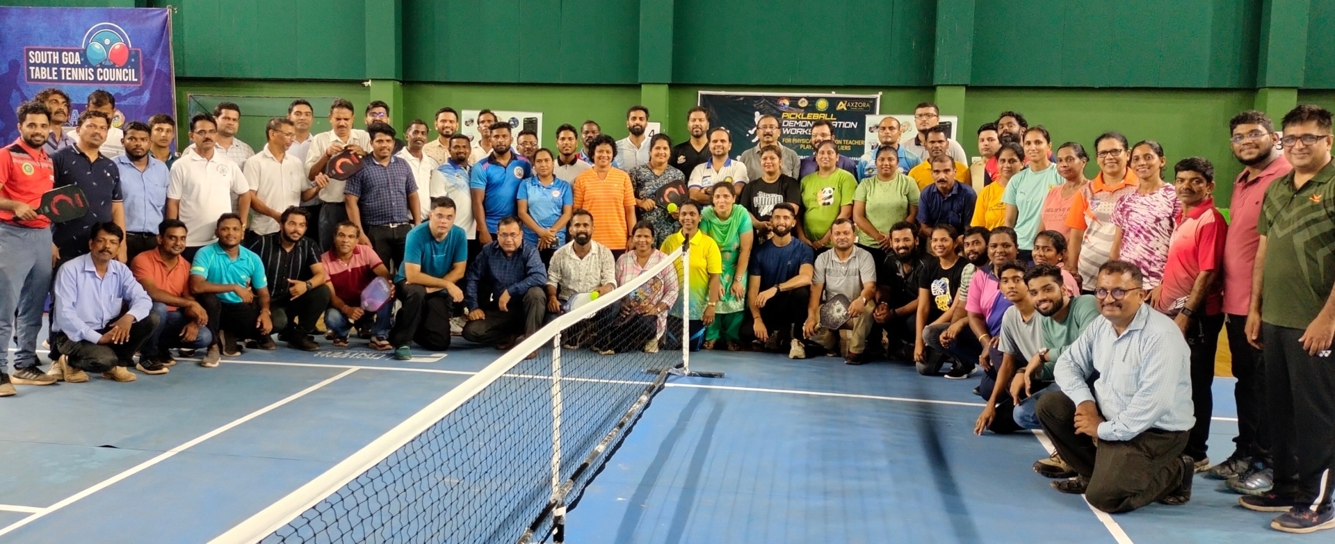 The Goan EveryDay: Pickleball demonstration event for PE teachers held