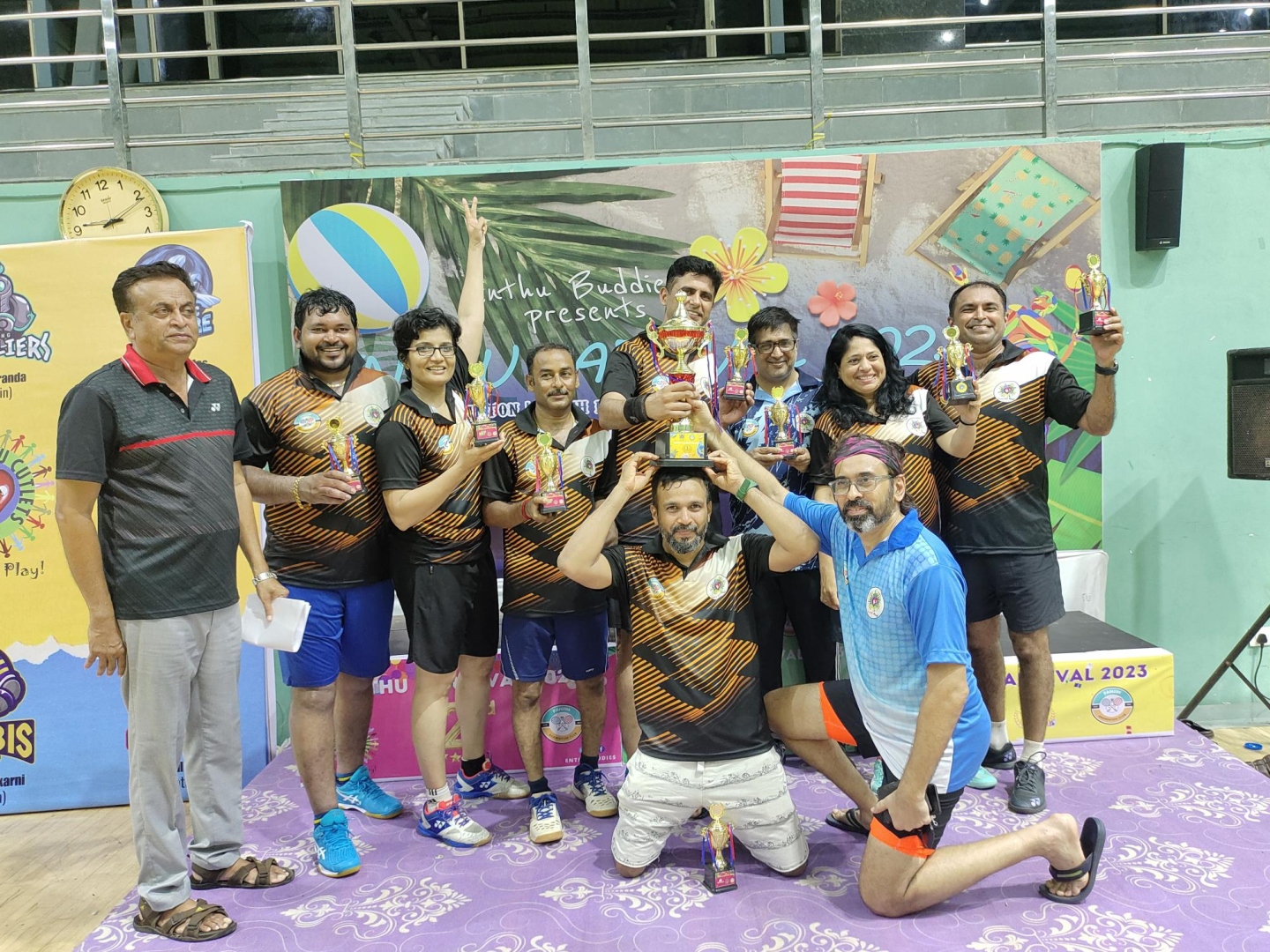 The Goan EveryDay: Enthu Masters: Lethal Shooters emerge league champions
